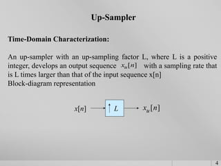 Multirate signal processing | PDF