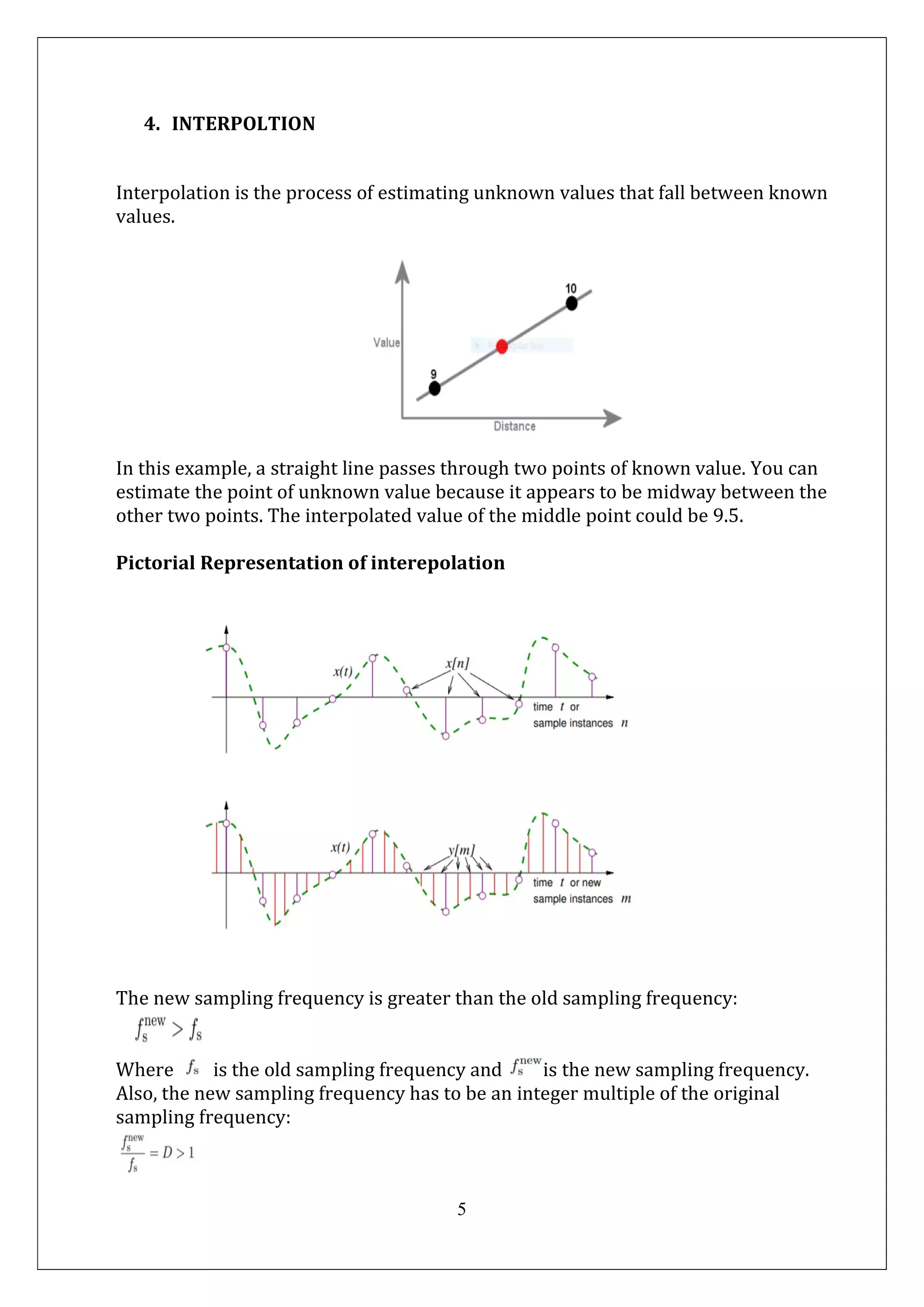 Multirate signal processing and decimation interpolation | PDF | Digital Audio | Computer ...