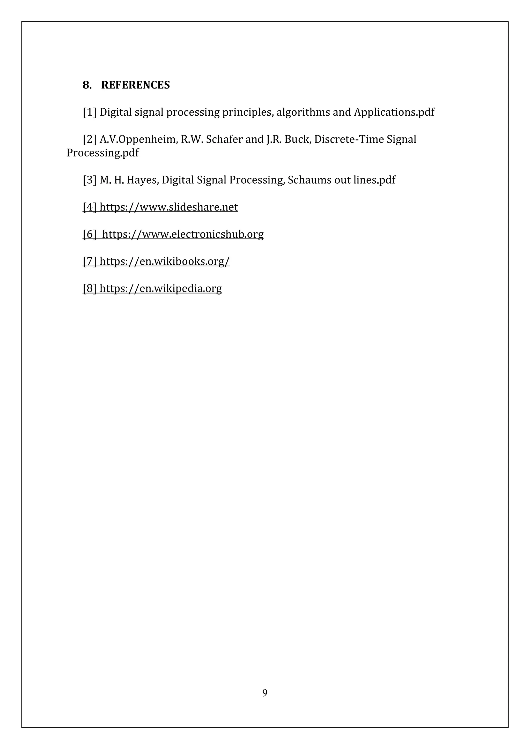 Multirate Signal Processing And Decimation Interpolation Pdf