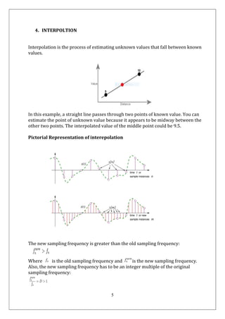 Multirate signal processing and decimation interpolation | PDF | Digital Audio | Computer ...