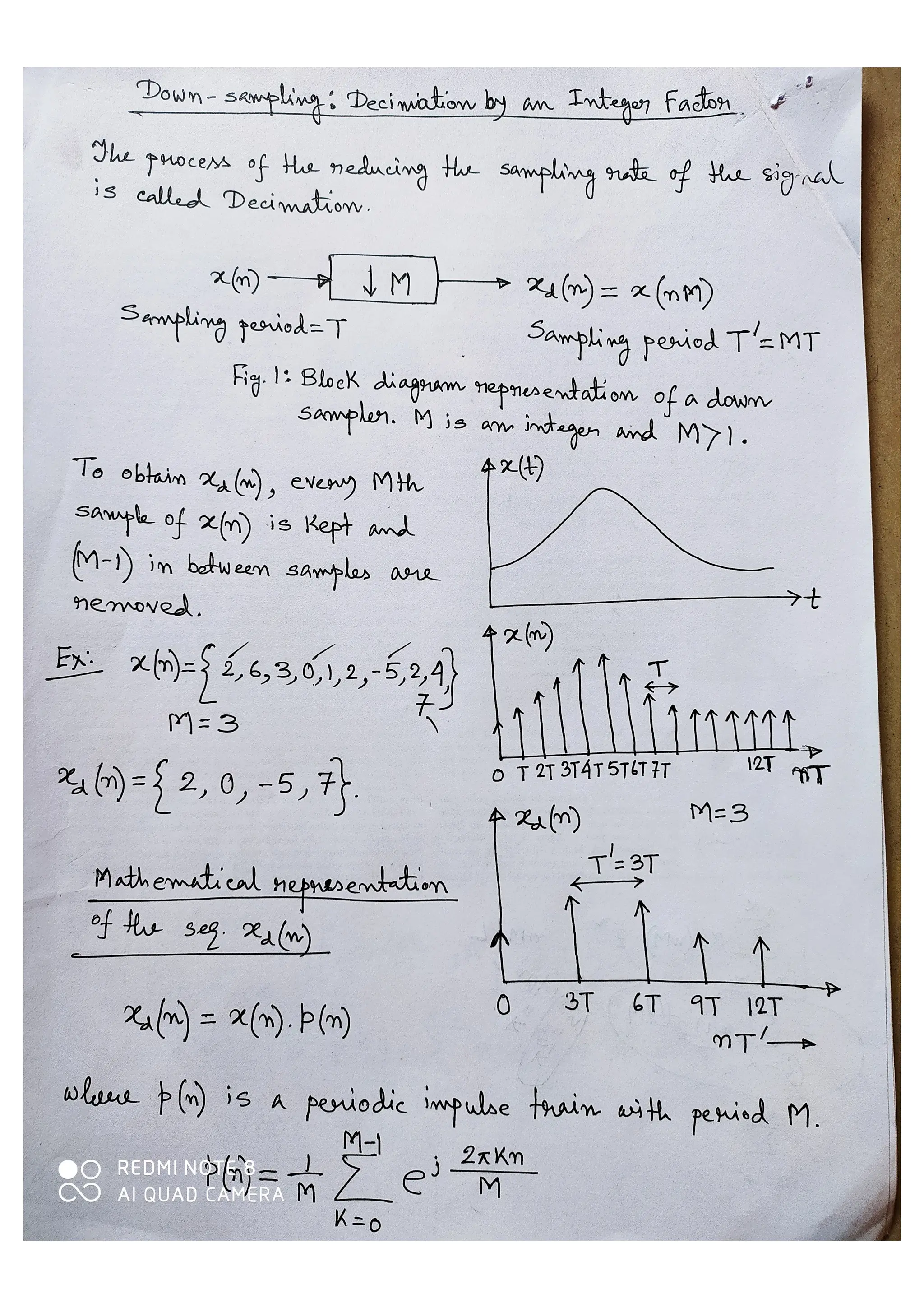 Multirate Signal Processing_Part 1, Digital Signal Processing | PDF