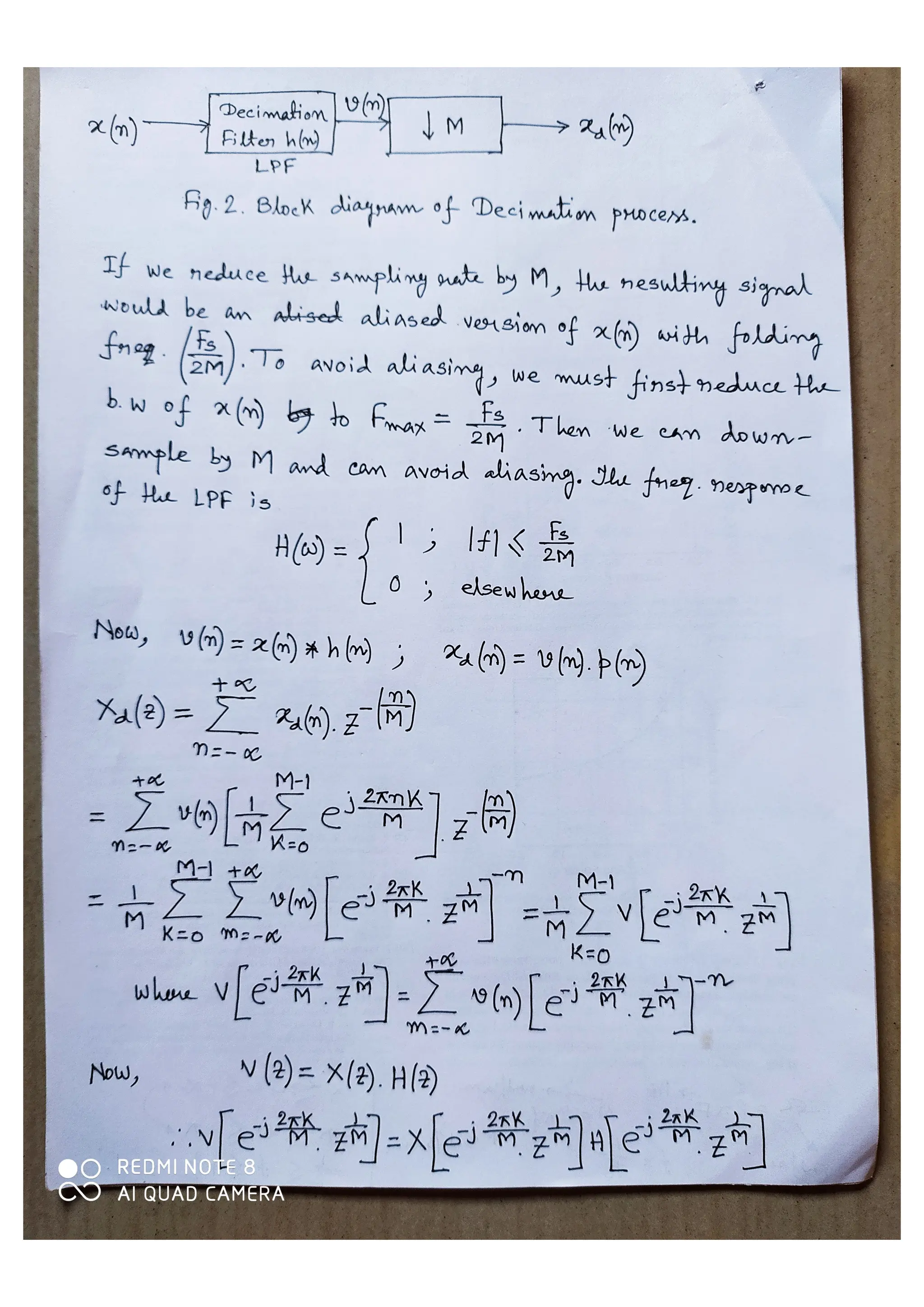 Multirate Signal Processing_Part 1, Digital Signal Processing | PDF