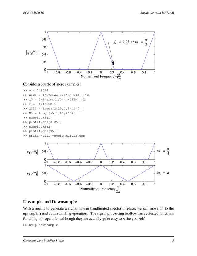 Multirate sim | PDF