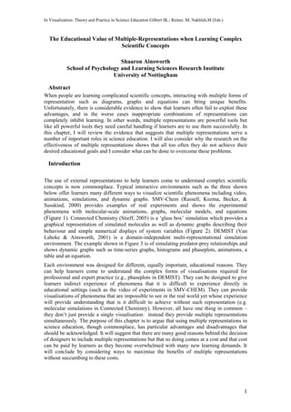 Multirepsentasi paper | PDF | 3-D Graphics | Computer Software and Applications