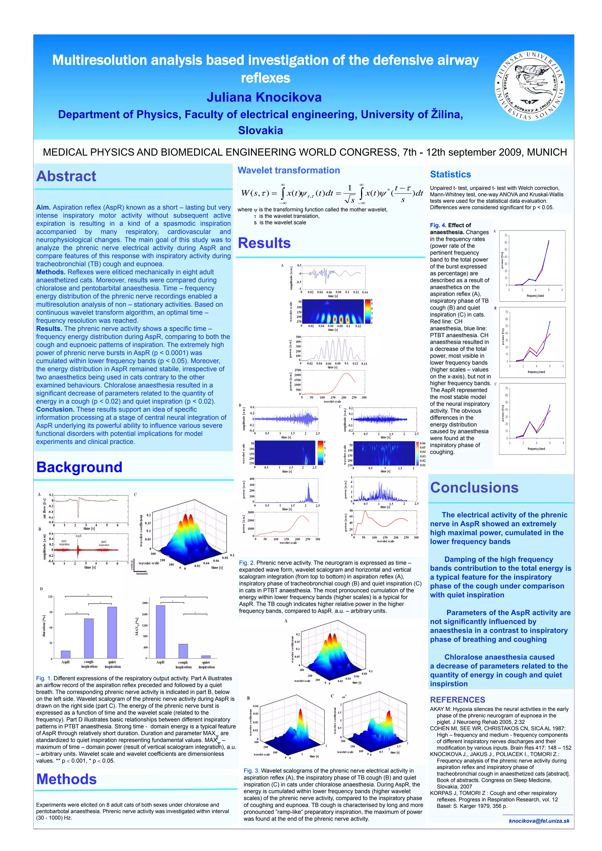 Multiresolution analysis based investigation of the defensive airway reflexes | PDF