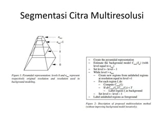 Multiresolution Color Image Segmentation Applied to Background ...