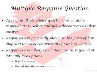 Multi responses bar chart in spss | PPT