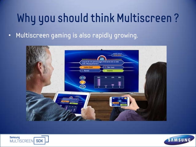Multiscreen APIs from Samsung | PPT