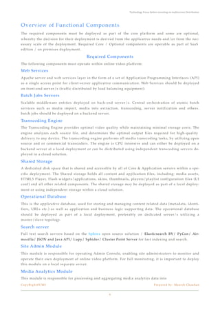Technology Focus before investing on Multiscreen content delivery | PDF