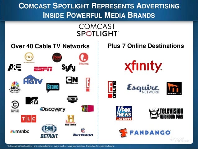 Comcast Spotlight Multi Screen Presentation