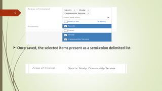 Multi Select Option set in Microsoft Dynamics 365 | PPT