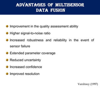 Multisensor data fusion in Food Quality Assessment | PPT