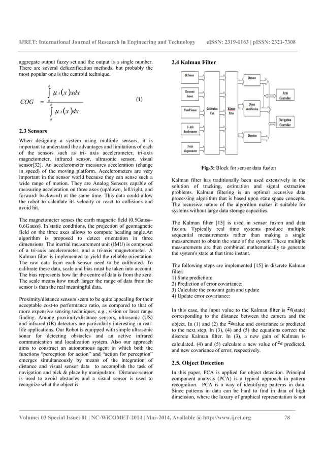 Multisensor Data Fusion Based Autonomous Mobile Pdf