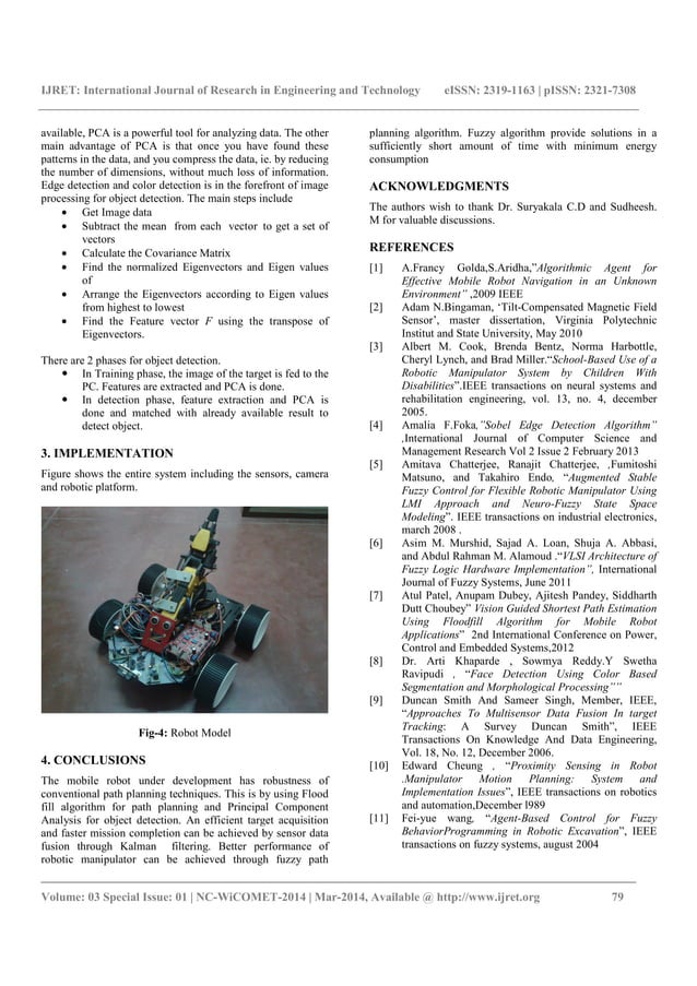 Multisensor Data Fusion Based Autonomous Mobile Pdf Robotics Technology And Computing