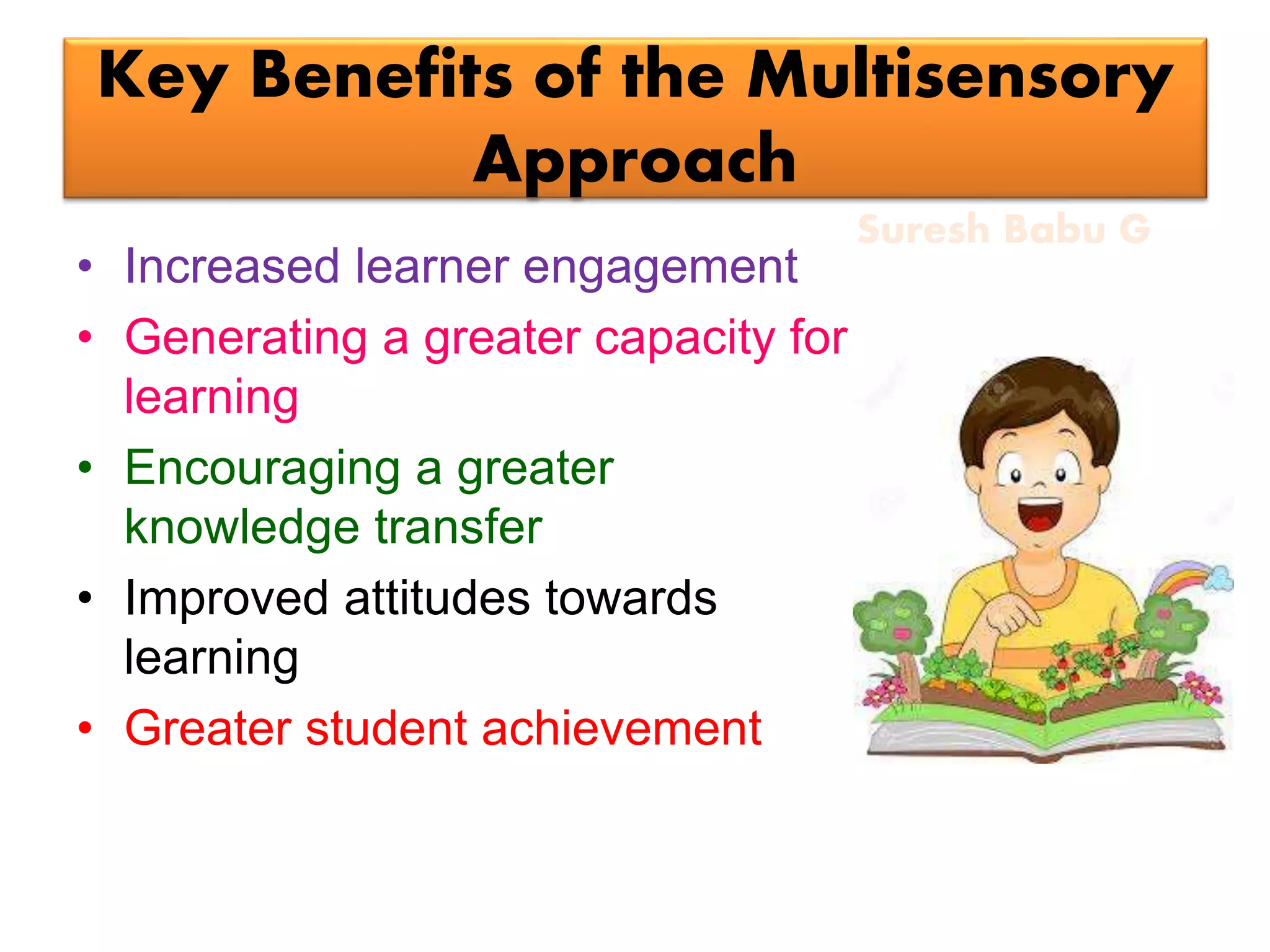 Multi Sensory Approach in Education Technology | PPTX