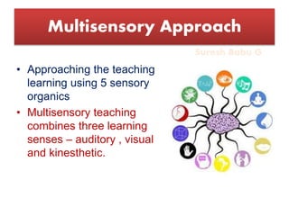 Multi Sensory Approach in Education Technology | PPTX