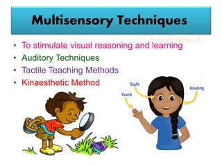 Multi Sensory Approach in Education Technology | PPTX