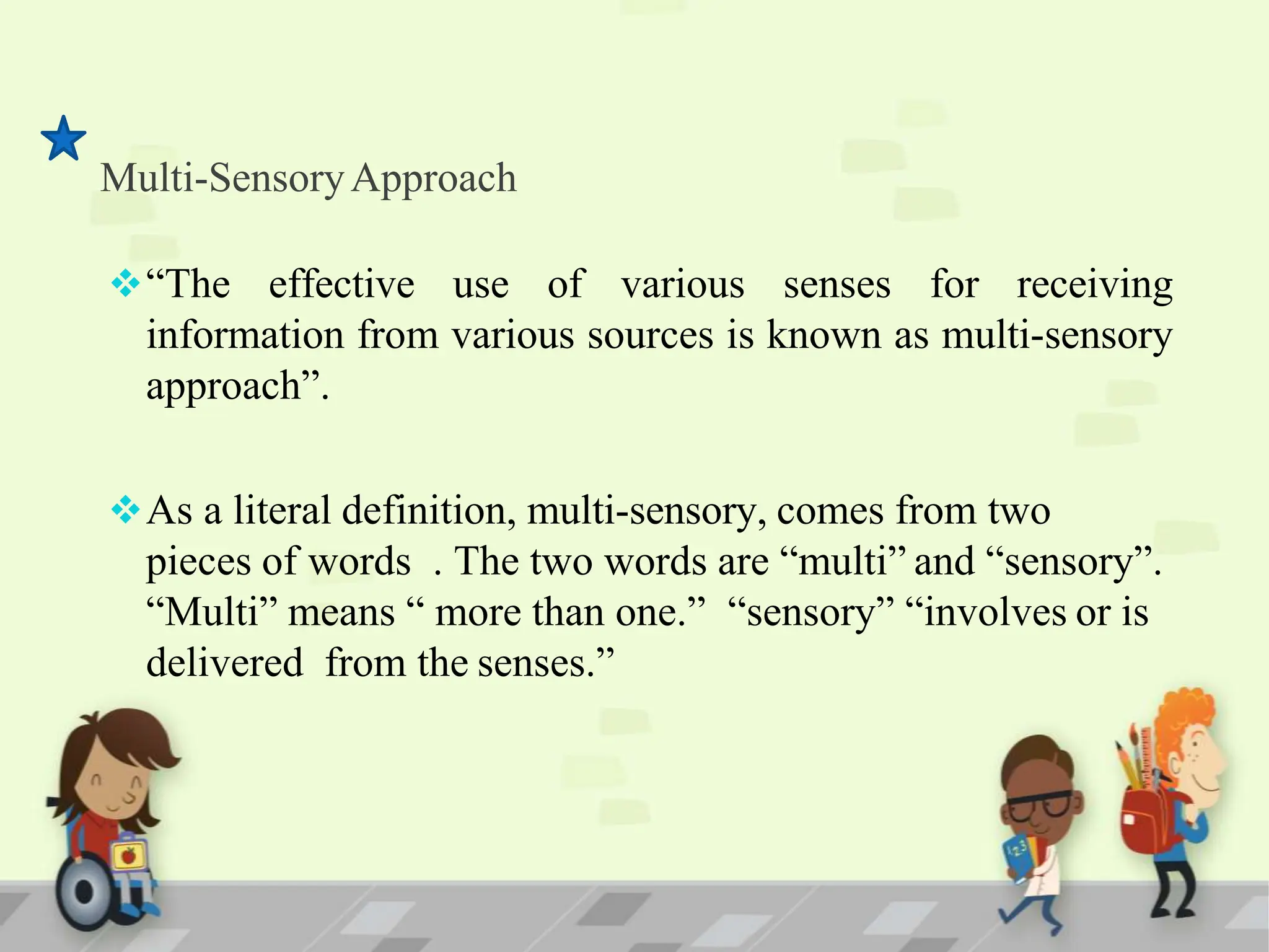 Multisensory Teaching In Early childhood education.pptx