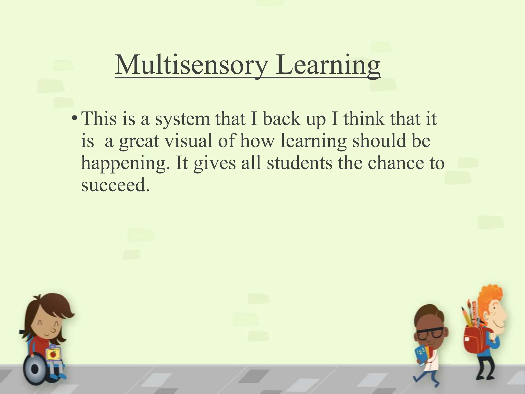 Multisensory Teaching In Early childhood education.pptx