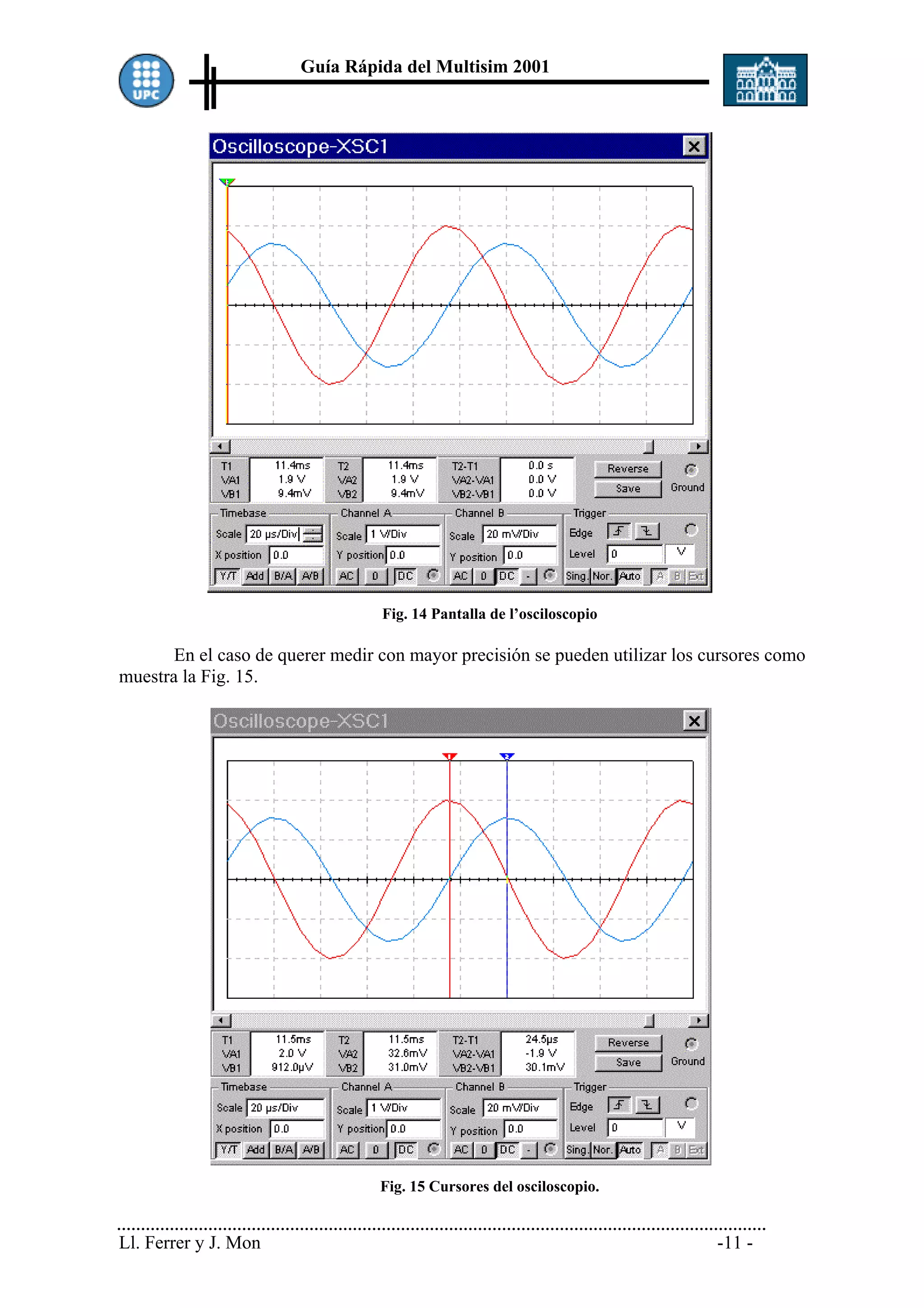 Multisim, como medir paso a paso | PDF