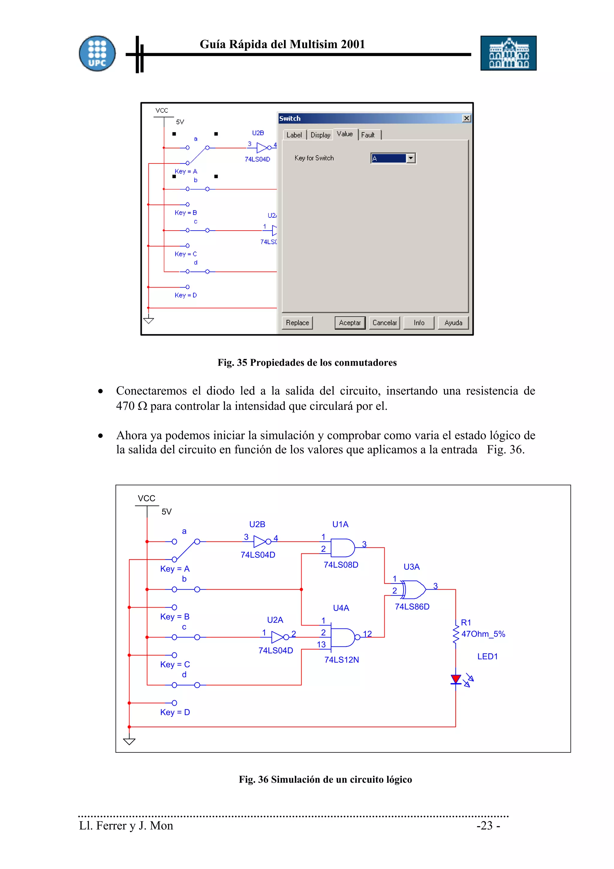 Multisim, como medir paso a paso | PDF