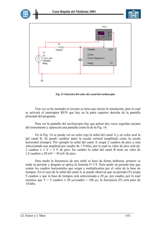 Multisim, como medir paso a paso | PDF