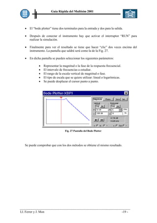 Multisim, como medir paso a paso | PDF