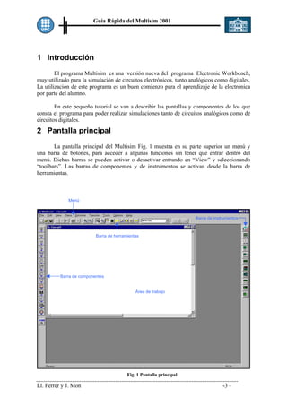 Multisim, como medir paso a paso | PDF