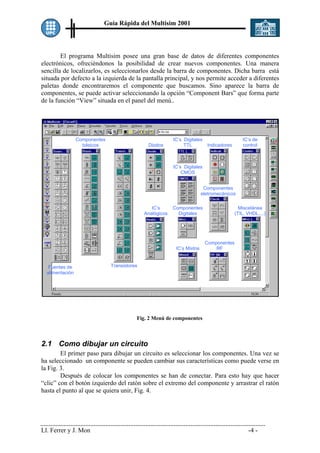 Multisim, como medir paso a paso | PDF
