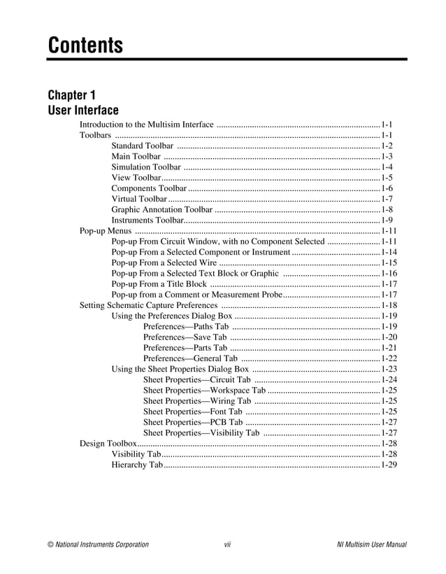 Multisim User Manual | PDF | Desktop Publishing | Computer Software and Applications