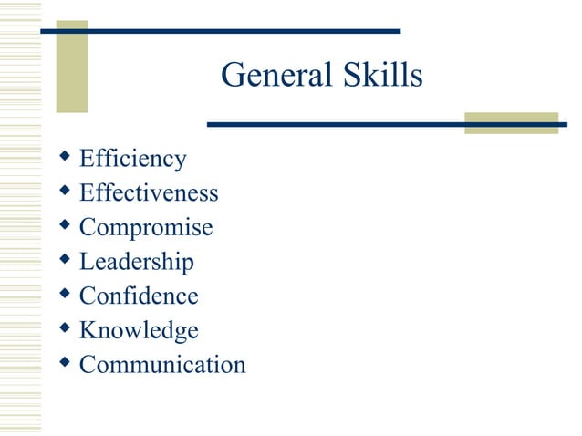 Multiskills jobs | PPT