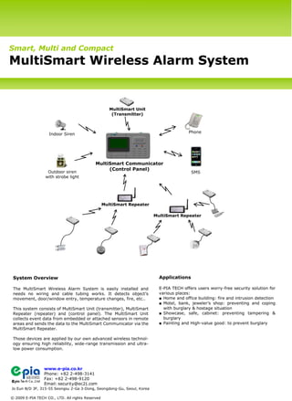 Multi smart.wireless.alarm.system | PDF