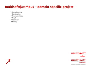Multisoft@Campus Presentation | PDF