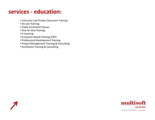 Multisoft@Campus Presentation | PDF