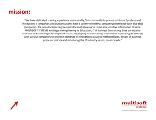 Multisoft@Corporate Presentation | PPT