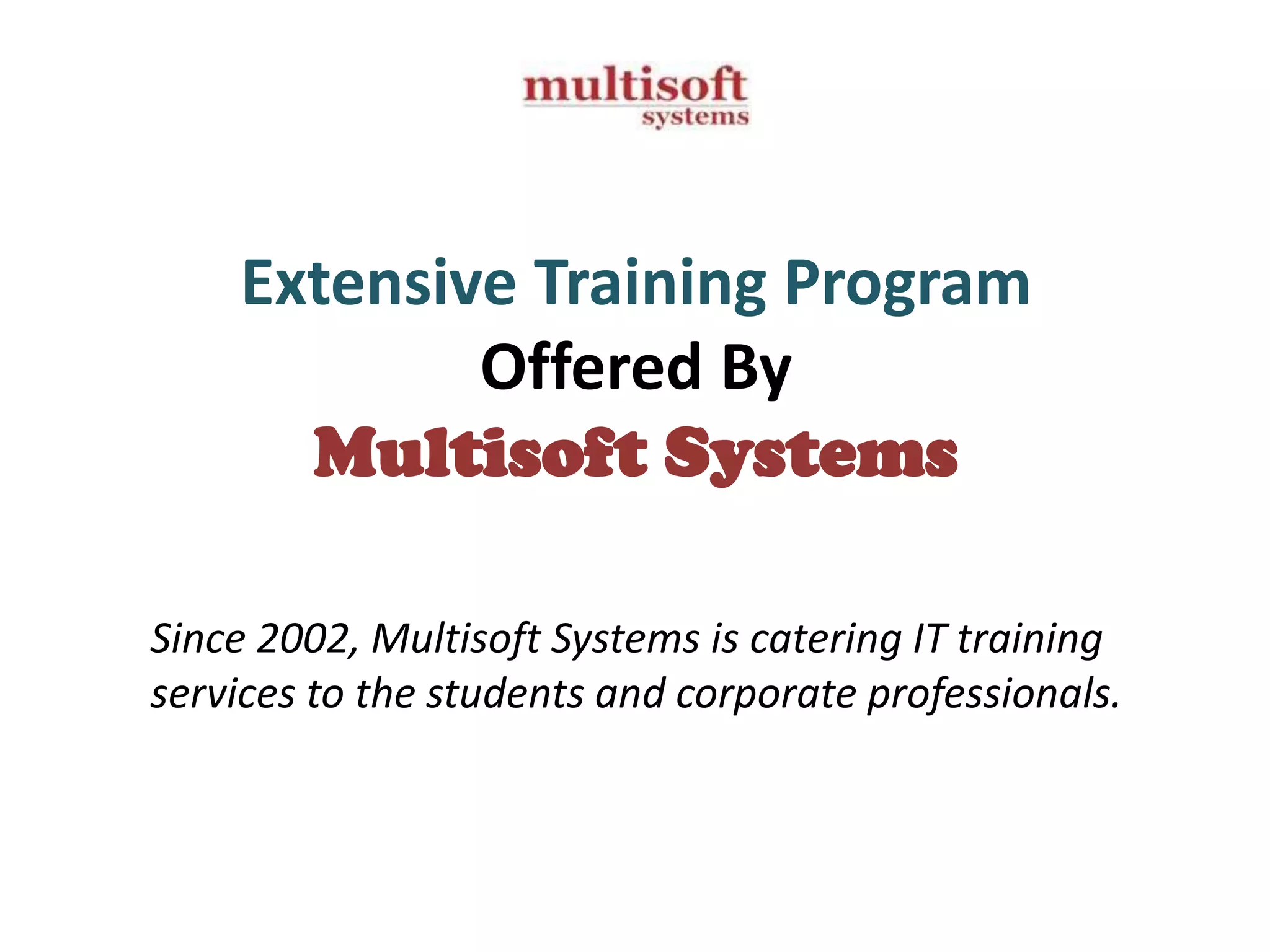 Multisoft Systems Fraud | PPTX