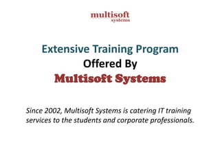 Multisoft Systems Fraud | PPTX