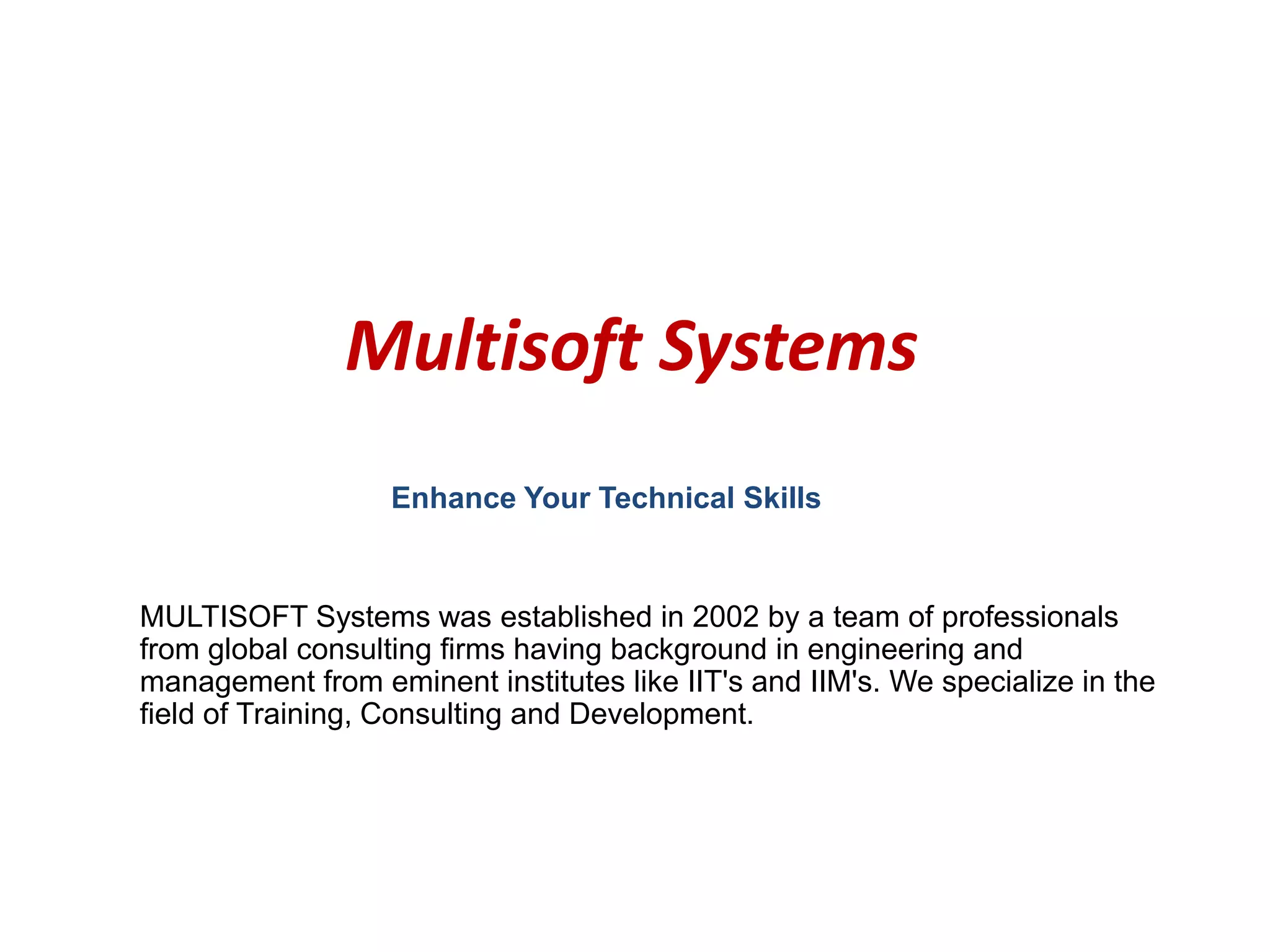 Multisoft systems complaints and review | PPT