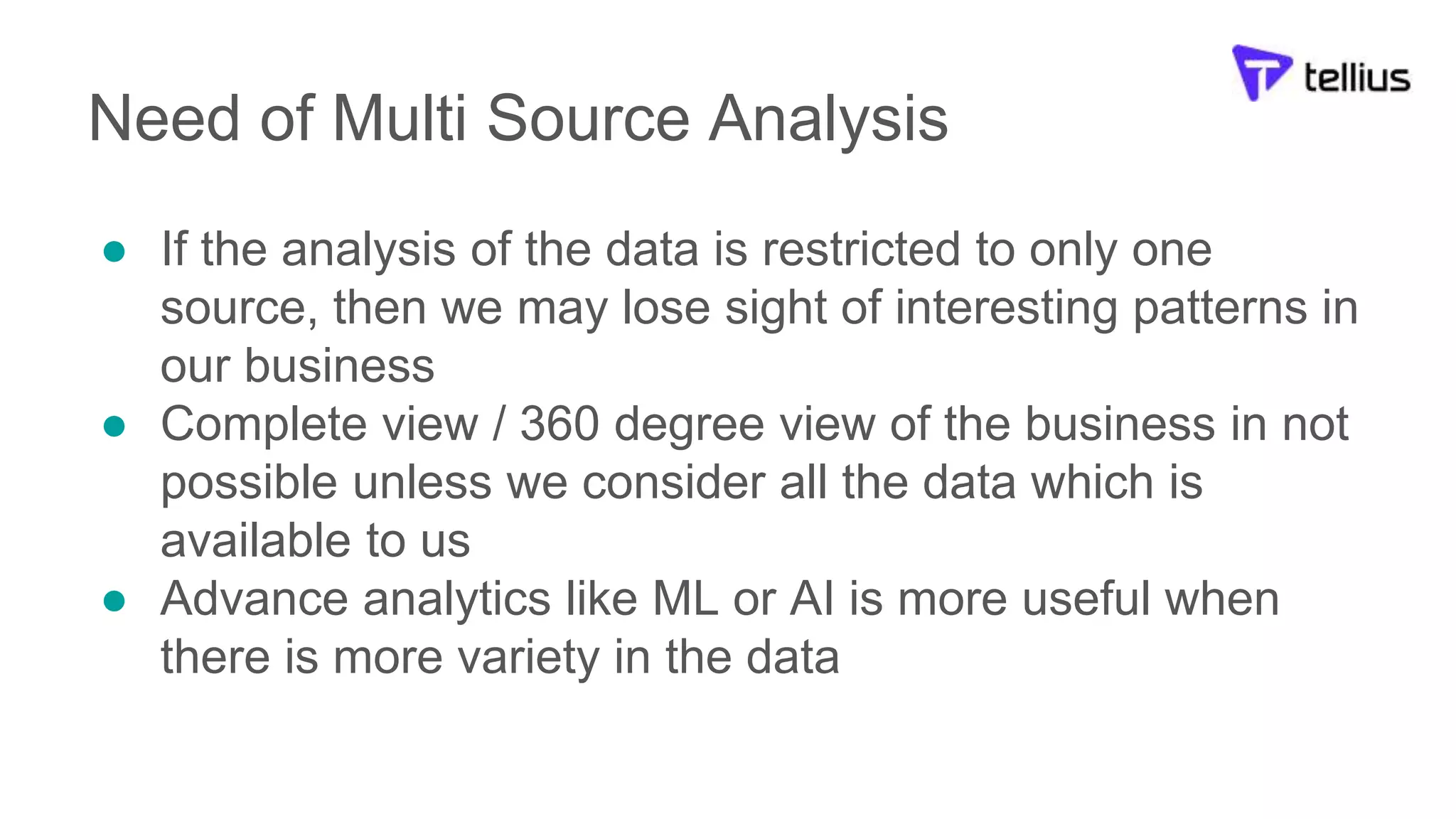 Multi Source Data Analysis using Spark and Tellius | PPTX | Databases | Computer Software and ...