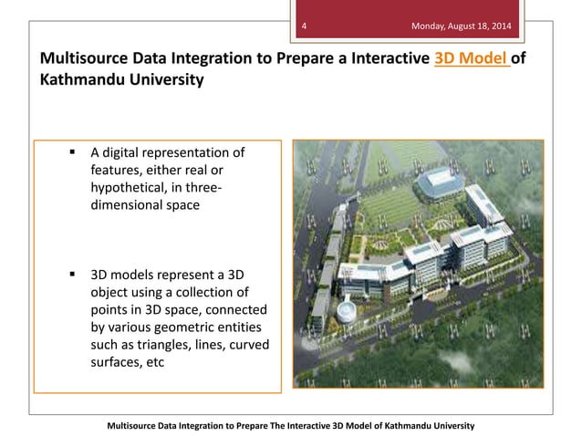 Multisource Data Integration to prepare Interactive 3D Model of ...