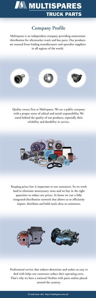 Multispares Truck Parts | PDF