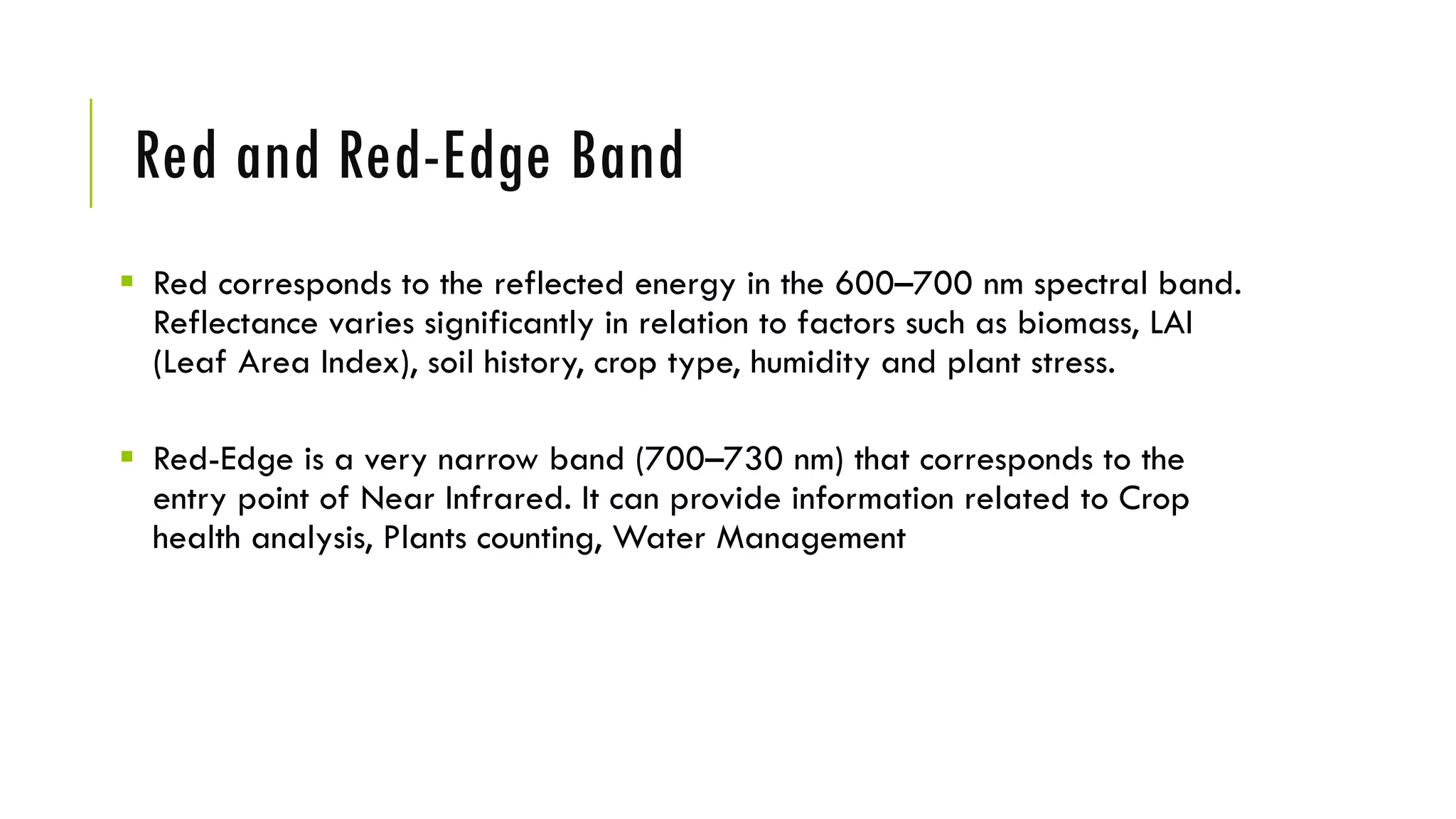 Multispectral Imagery Data For Agricultural Surveying Pdf