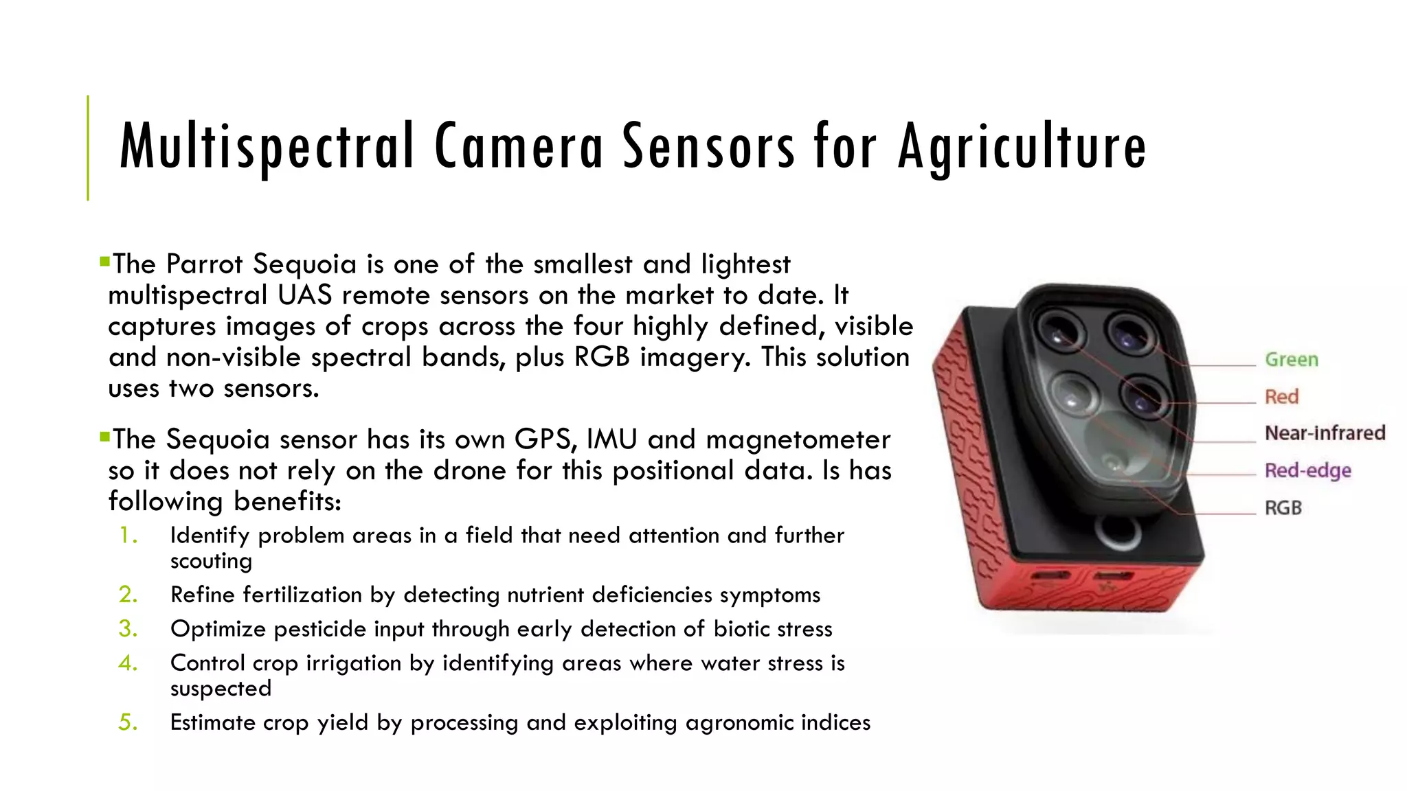 Multispectral Imagery Data for Agricultural Surveying | PDF