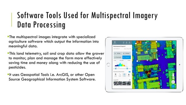 Multispectral Imagery Data for Agricultural Surveying | PDF