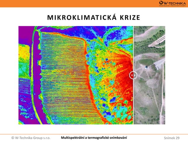 Multispektralni a termograficke snimkovani | PPTX