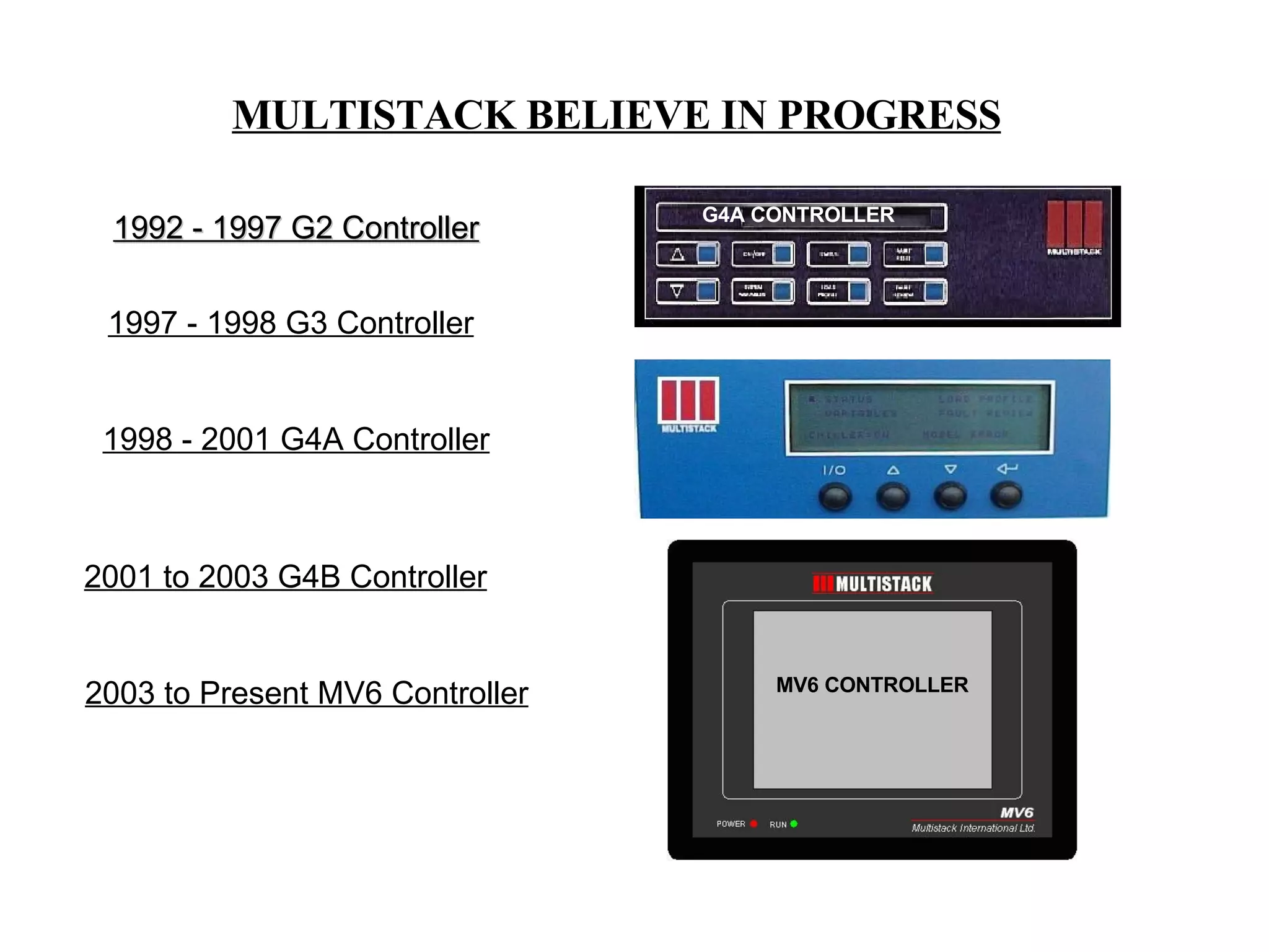 Multistack Equipment 2008 | PPT