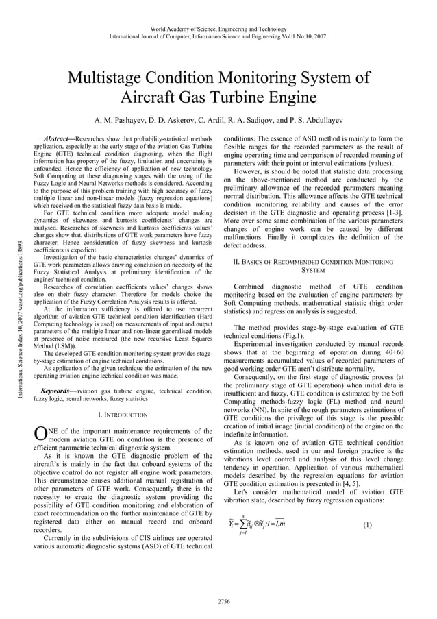 Multistage condition-monitoring-system-of-aircraft-gas-turbine-engine | PDF
