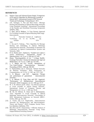 Multistage interconnection networks a transition to optical | PDF