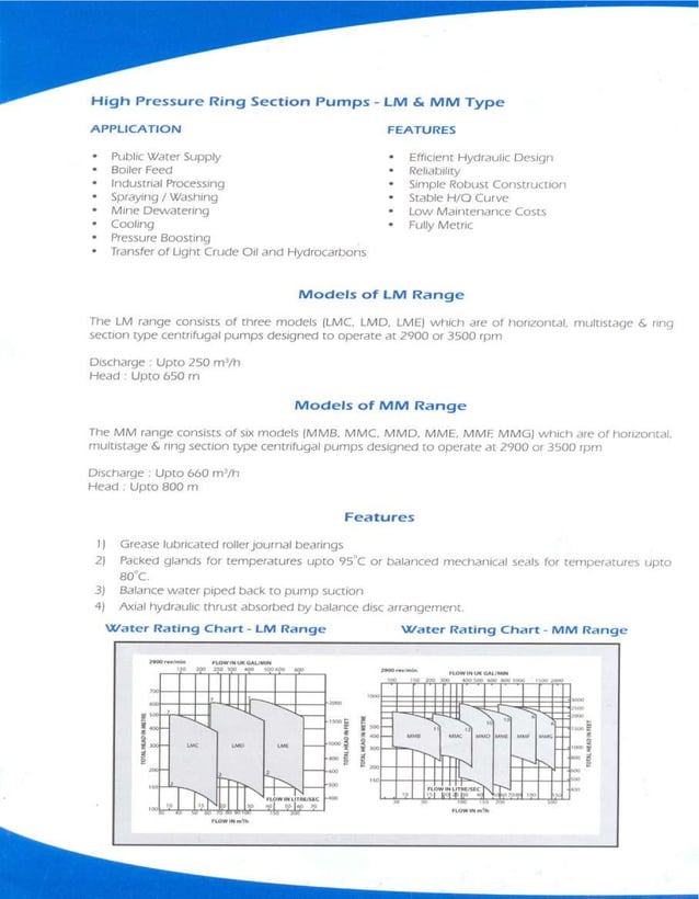 Multi stage pumps | PDF