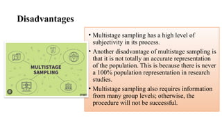 Multistage sampling Statistics Basic Sampling Techniques | PPTX | Science